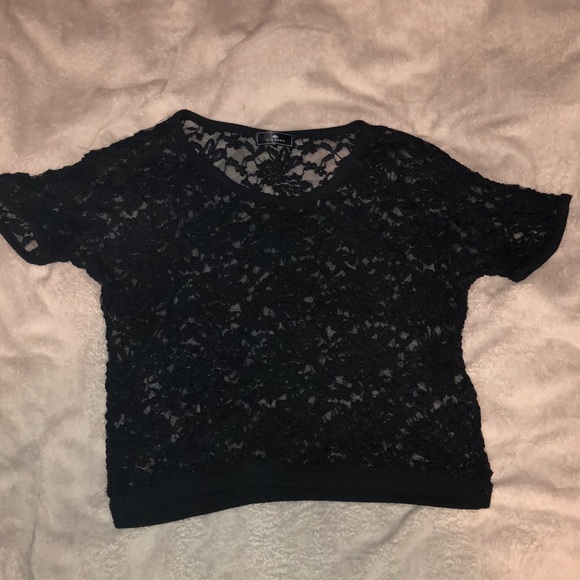 Iris Basic | Tops | Iris Basic Black Lace | Poshmark